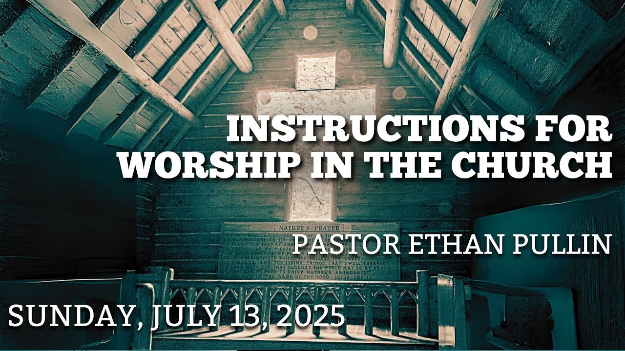 Instructions for Worship in the Church - YouTube