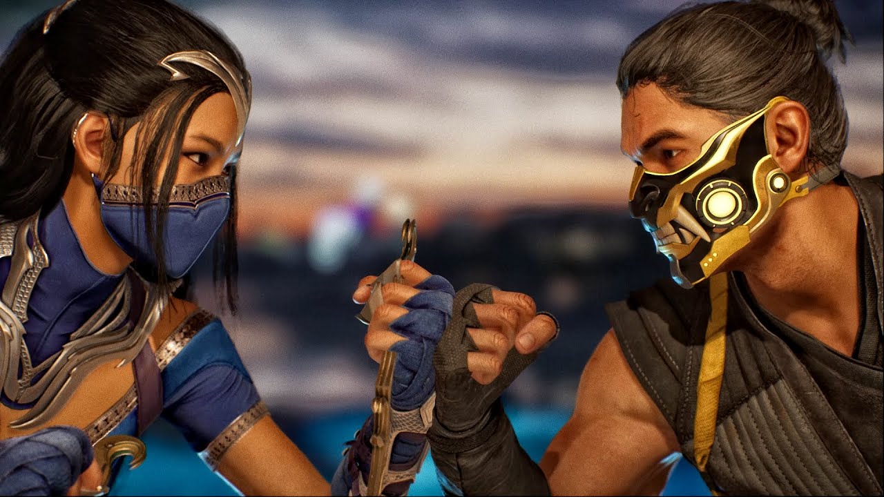 Mortal Kombat 1 - Kitana VS Scorpion - YouTube