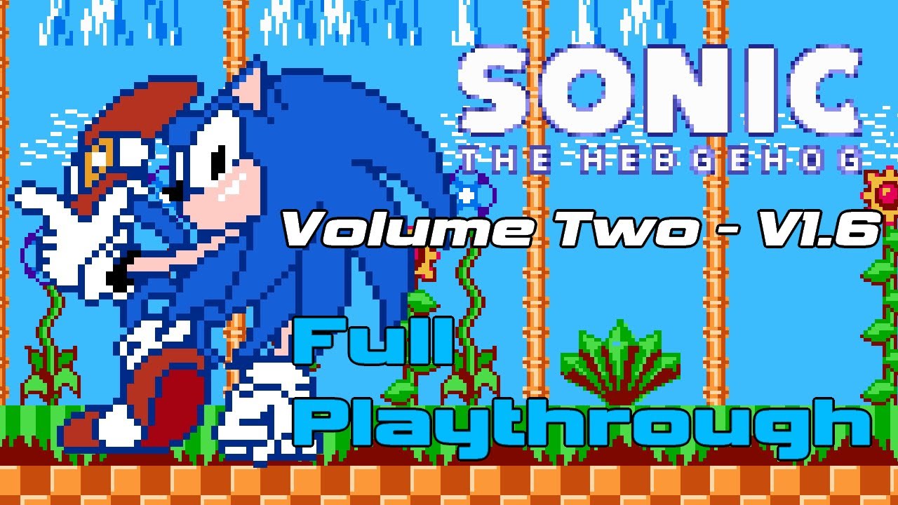 Sonic the Hedgehog Vol 2 Version 1.6 (NES) - Full Playthrough (All ...
