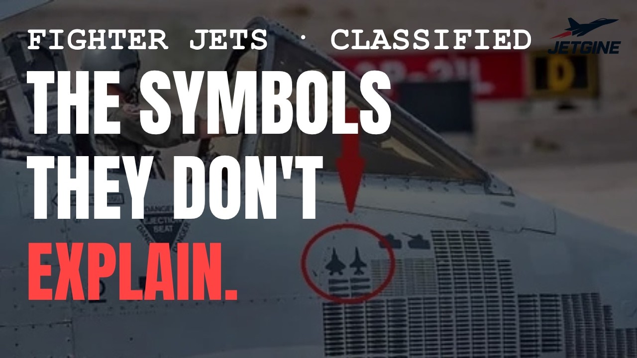 The Hidden Symbols on Fighter Jets | Rare Kill Marks! - YouTube