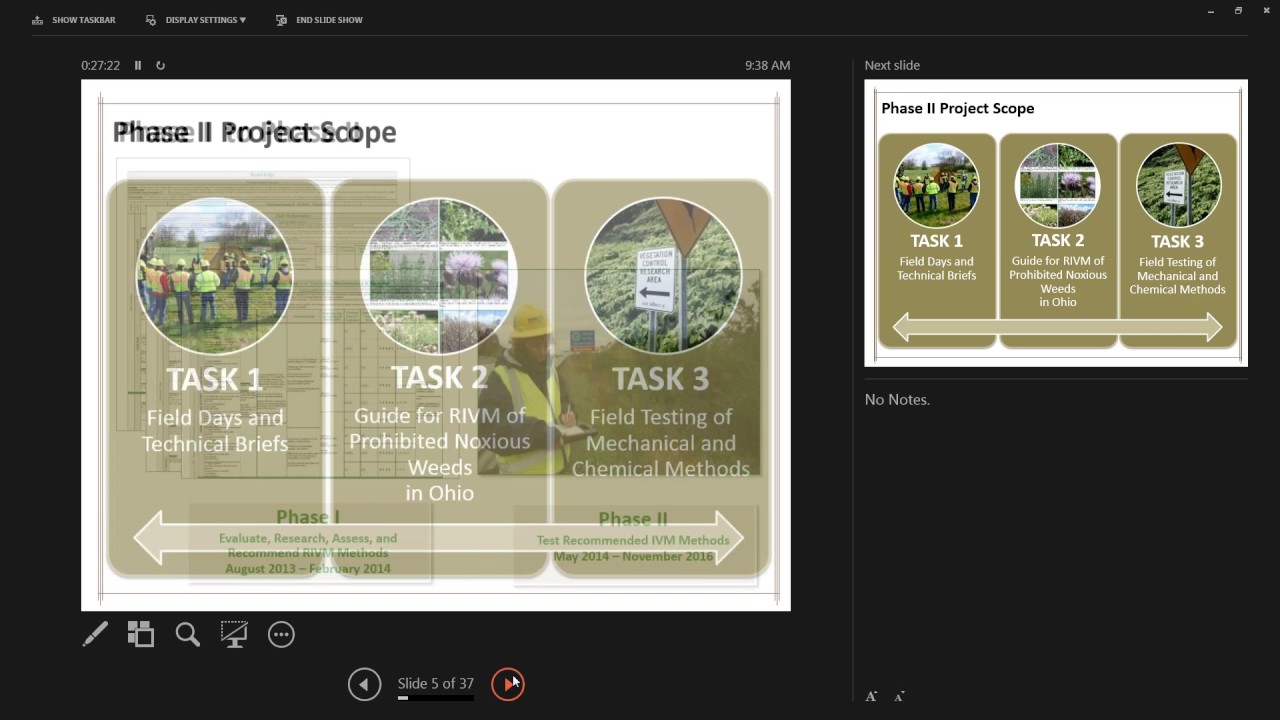 Integrated Vegetation Management (IVM) Research Results Presentation ...