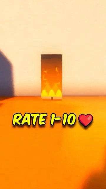 Minecraft Fire Banner🔥 #shorts #minecraft - YouTube