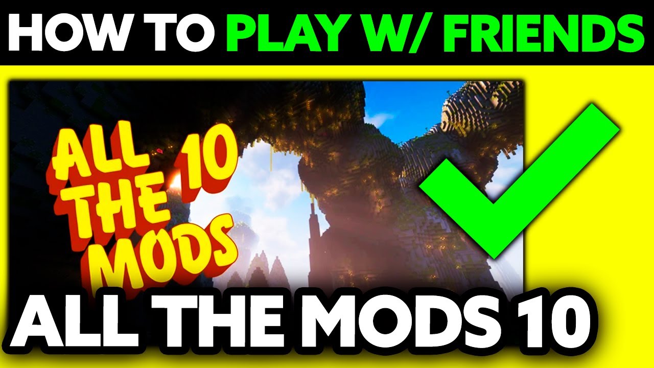 How To Play All The Mods 10 With Friends (2025) - Step by Step - YouTube