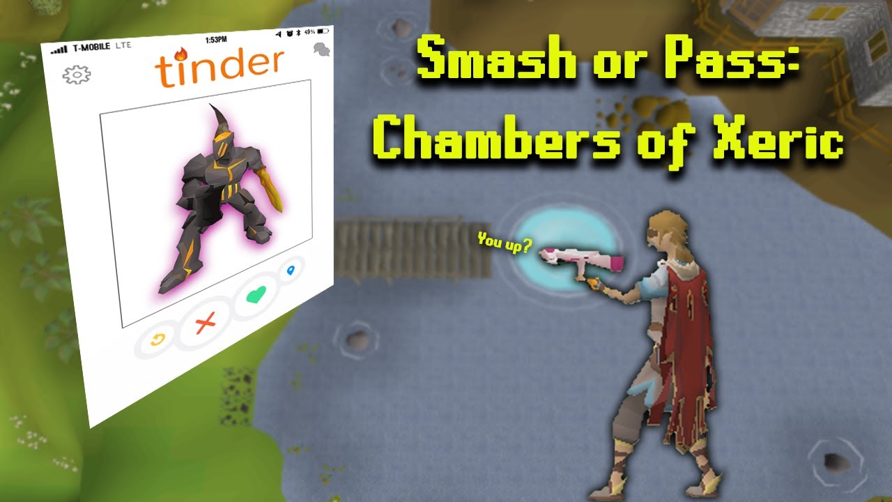 Smash or Pass: Chambers of Xeric Edition - YouTube