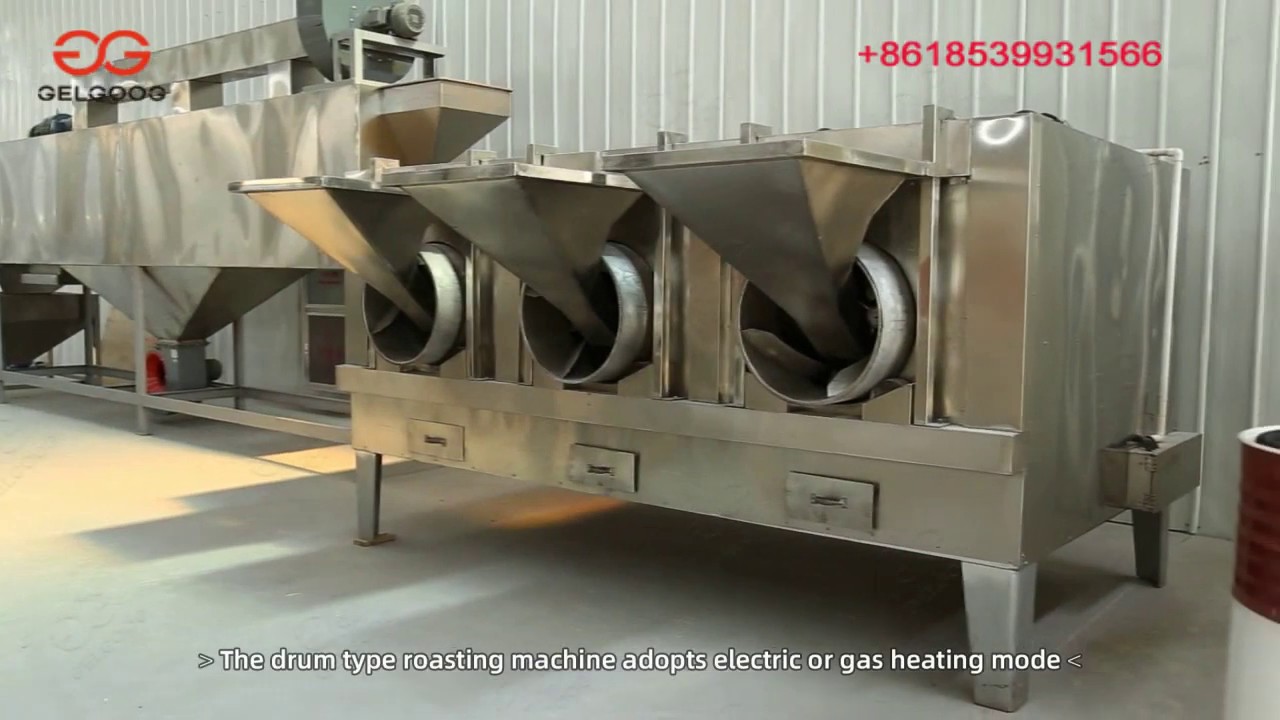 Multifunctional Nut Roasting Machine - YouTube
