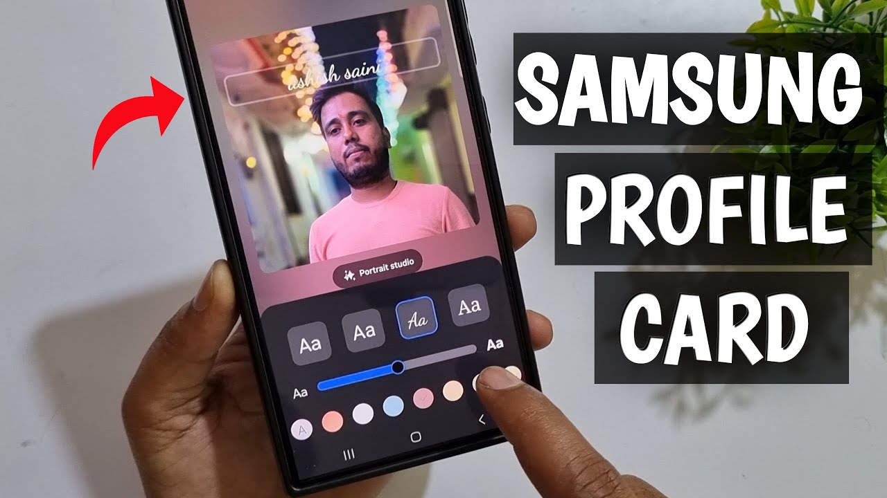 Samsung Galaxy Devices: Create Contact Profile Cards (S24 Ultra, S23 ...