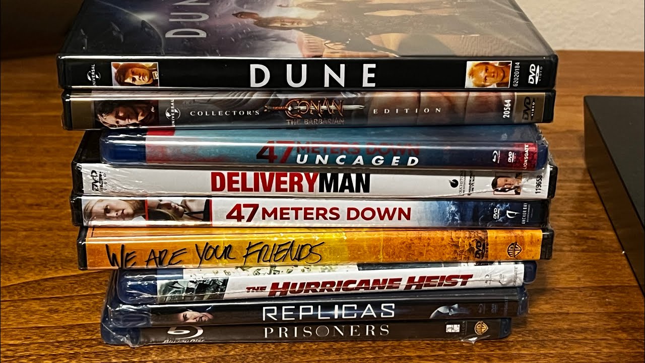 DVD Haul (Dollar General) - YouTube
