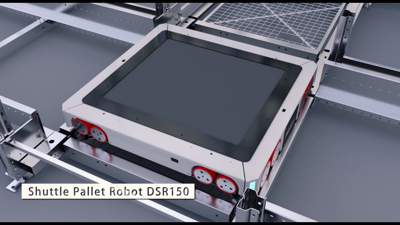 Density Robotics DSR150 Pallet Shuttle Robot - YouTube