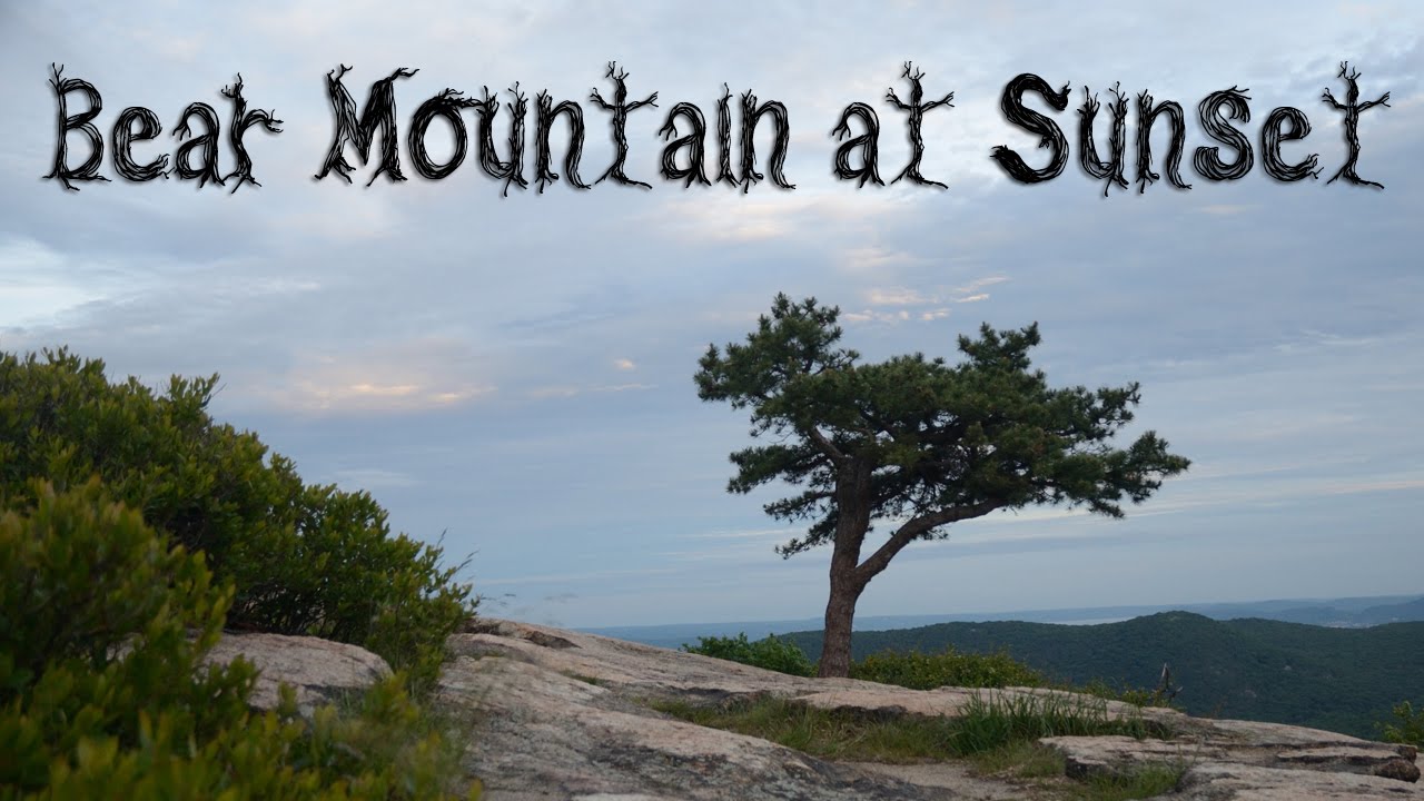 Bear Mountain at Sunset - YouTube