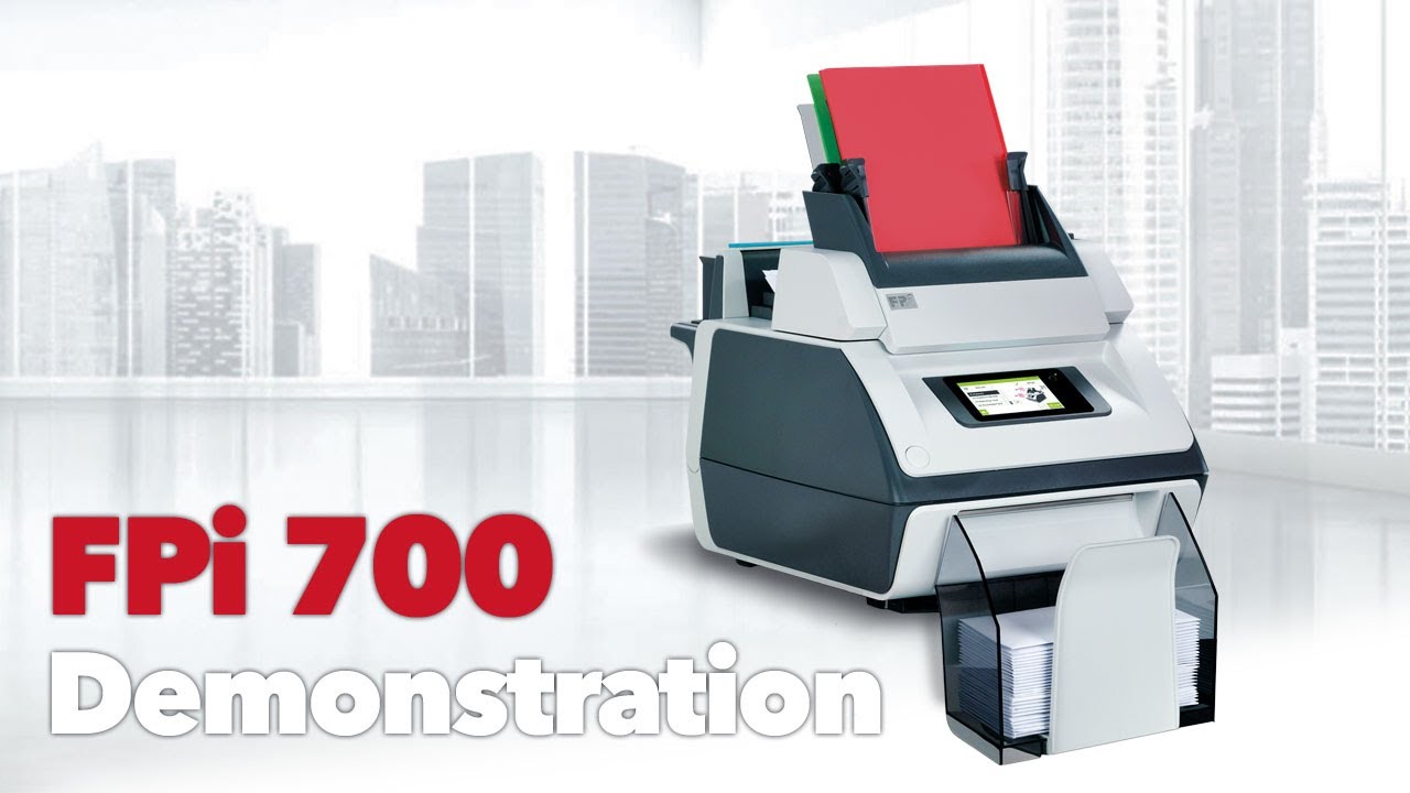 FPi700 Folder Inserter demonstration | FP Official - YouTube
