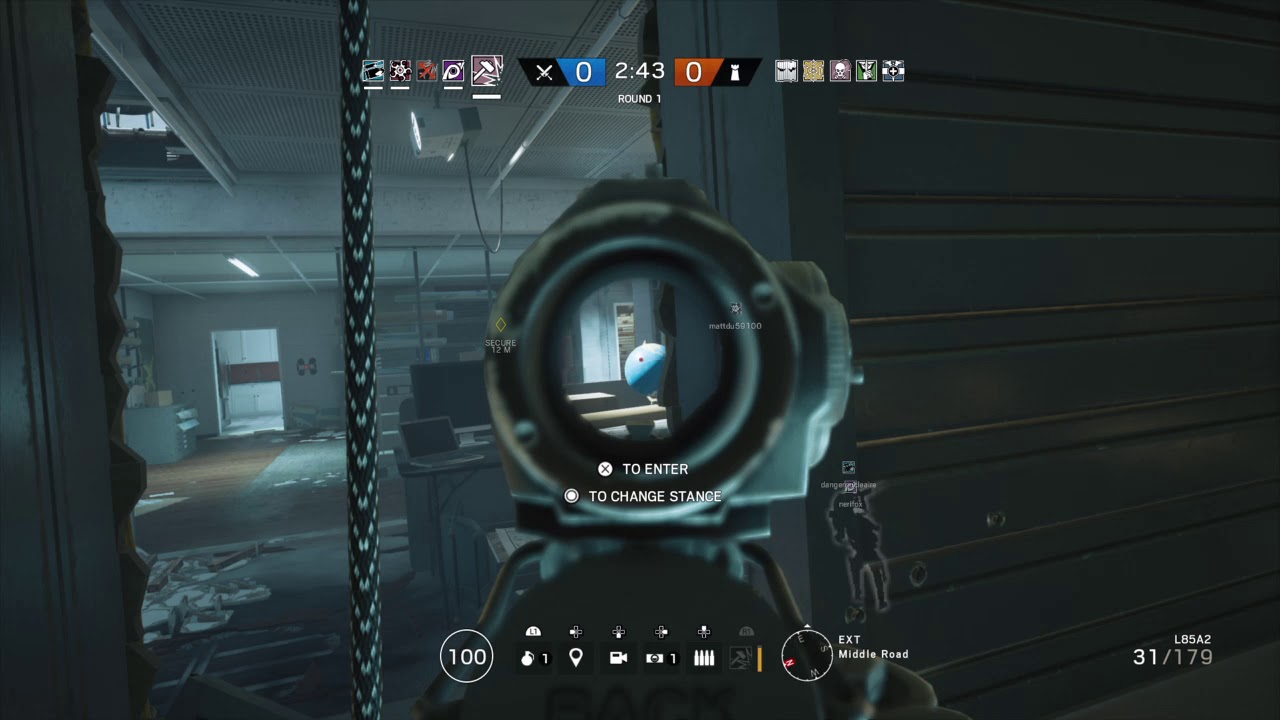 Tom Clancy's Rainbow Six® Siege knock knock - YouTube