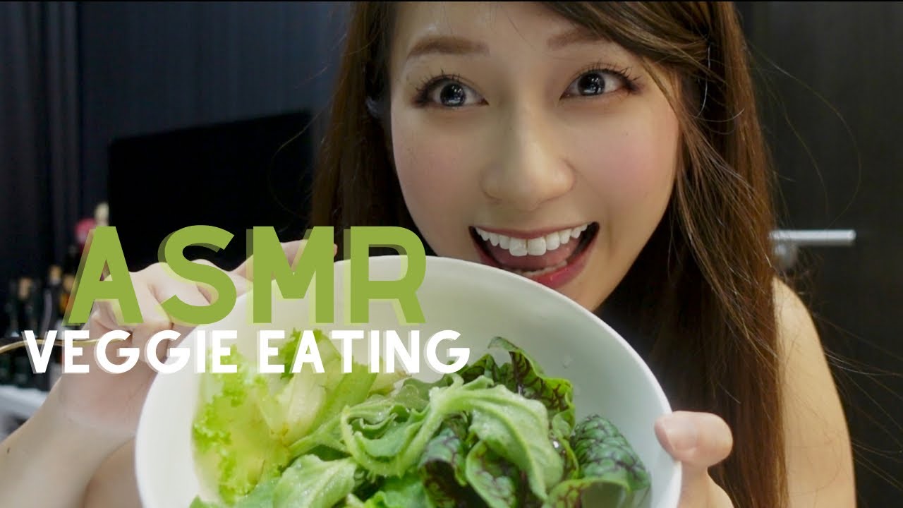 ASMR Veggie Eating | From Local Farm Just Produce - YouTube