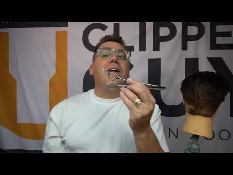 classic barber blending shears from clipperguy ivan zoot
