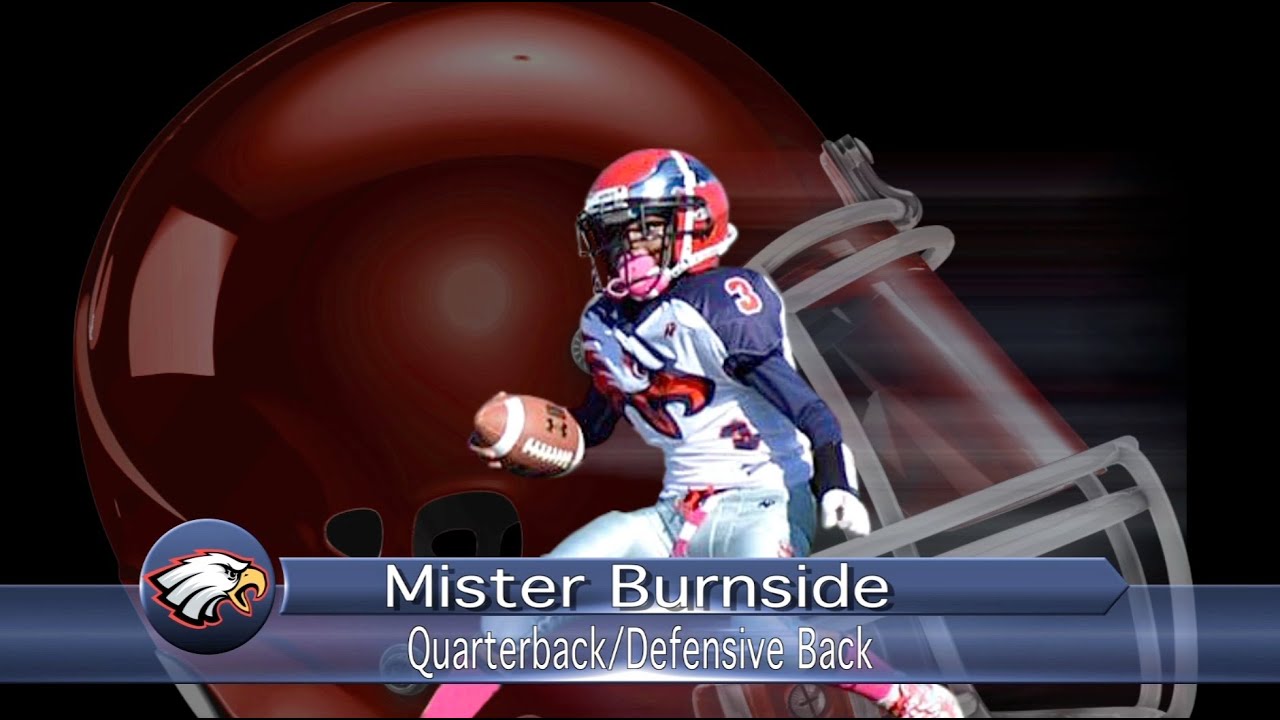 #3-Mister Burnside-QB/DB-Lancaster Eagles 2015 Football Highlights ...
