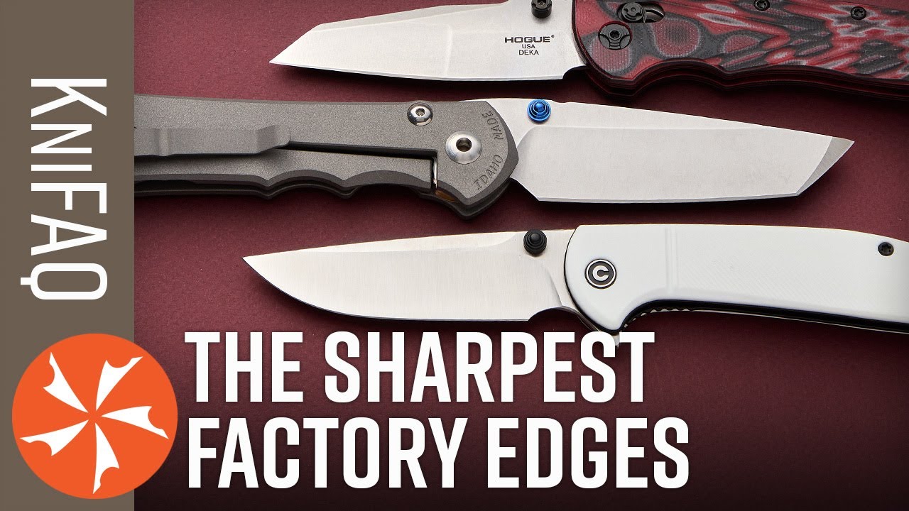 KnifeCenter FAQ #134: Who Makes the Sharpest Knife? - YouTube