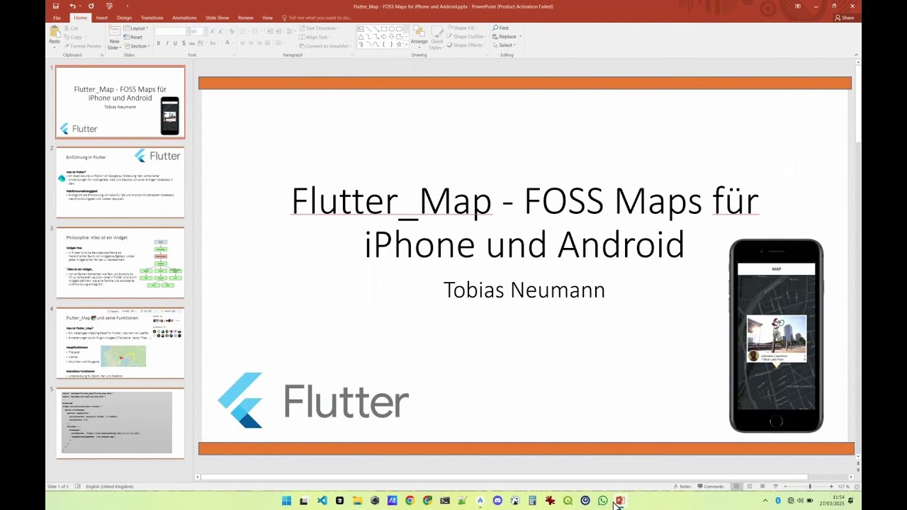FOSSGIS 2025 Flutter_map: FOSS-Maps für iPhone & Android - YouTube
