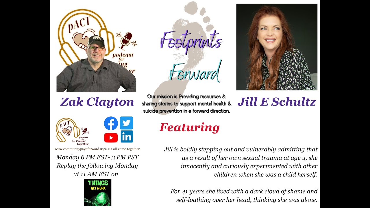 Footprints Forward With Jill E Schultz of jilleschultz com - YouTube