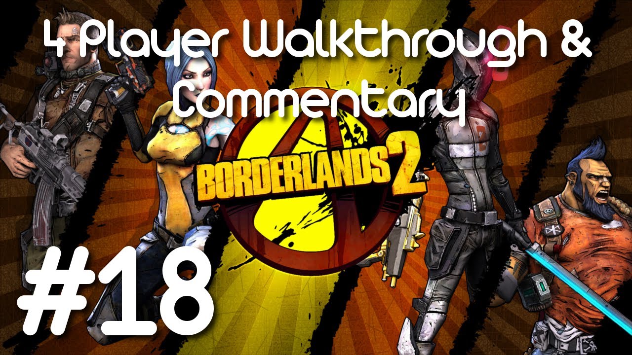 Borderlands 2 - "TMNT Easter Egg" Episode 18 - 4 Man Walkthrough & Commentary! - YouTube