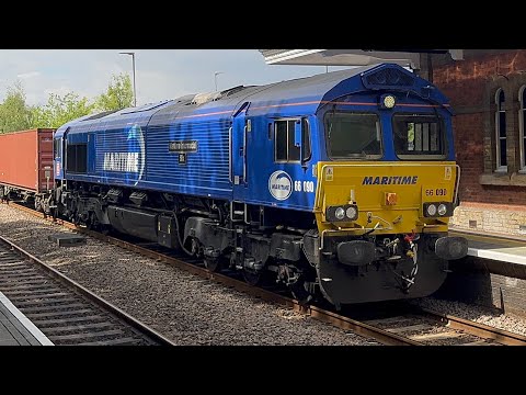 Class 66 | 66090 Maritime Intermodal Six | DB Cargo UK | Mortimer | 24/07/25