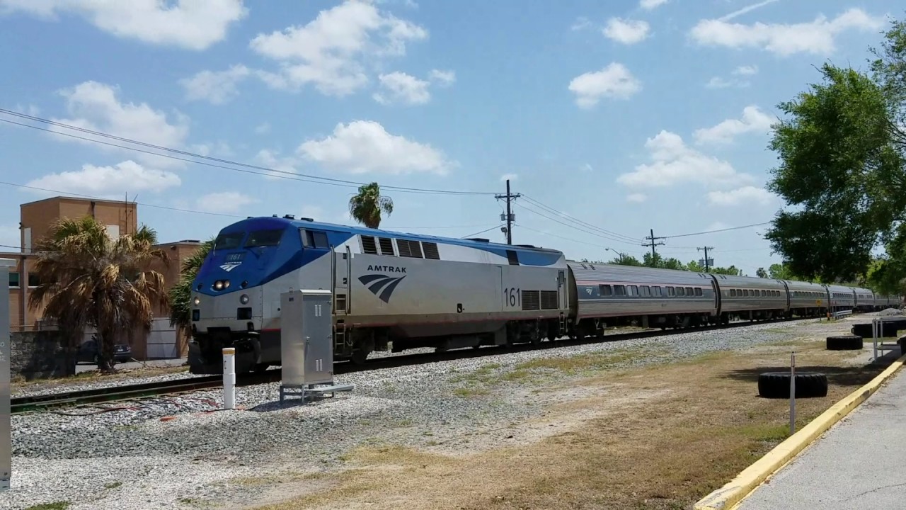 Florida Railroad Series 19 - Amtrak 91 Silver Star at Lakeland, FL May ...