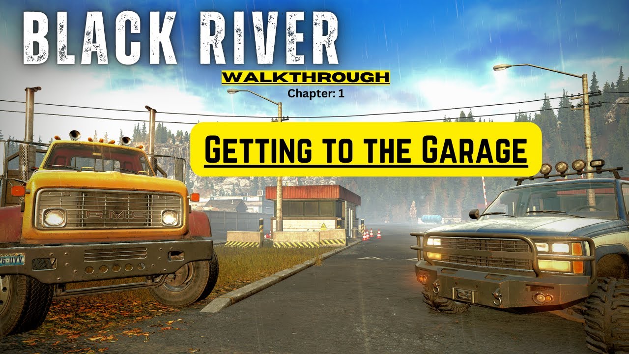 2025 - Snow Runner - Walkthrough - Black River - Tutorial mission - YouTube