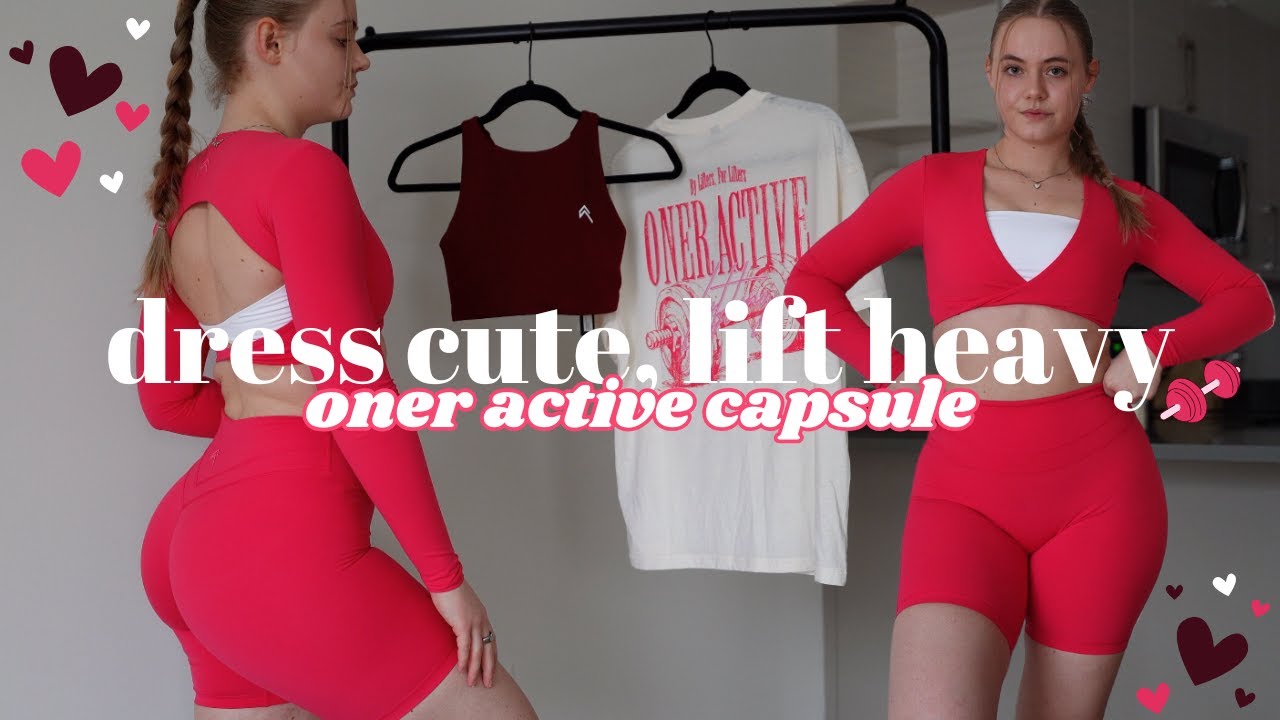 ONER ACTIVE dress cute, lift heavy capsule breakdown & try on haul ...
