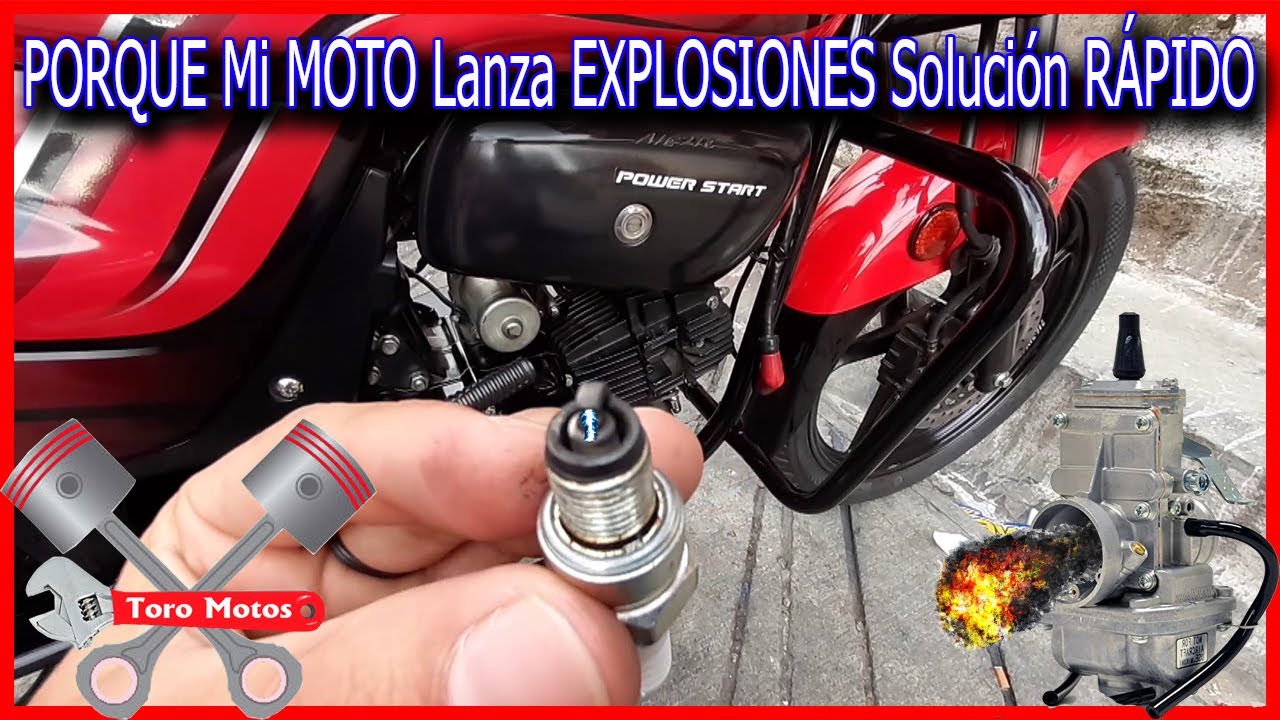 3 FALLAS Más GRAVES Por Las Cuales Tú Moto Genera EXPLOSIONES - YouTube