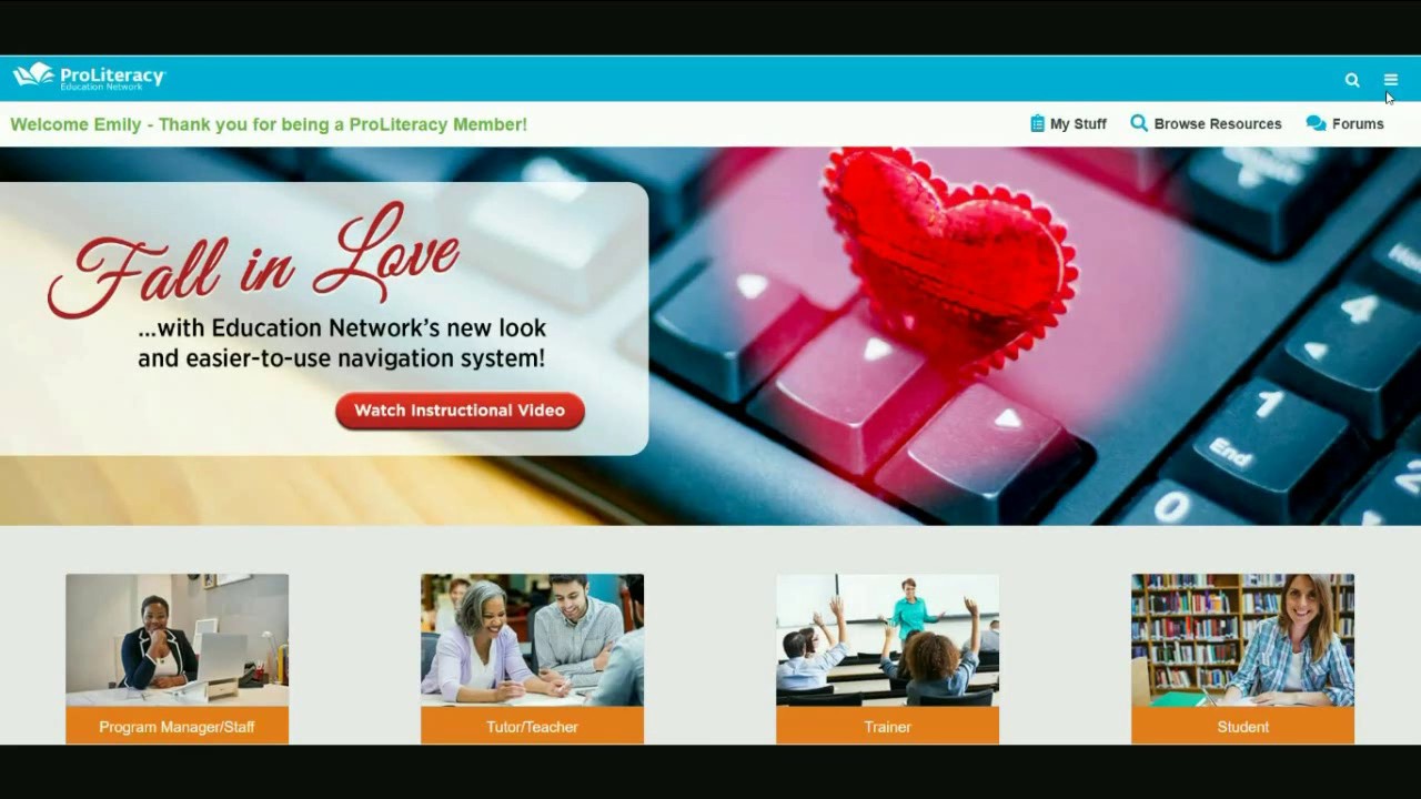 ProLiteracy Education Network New Look - YouTube