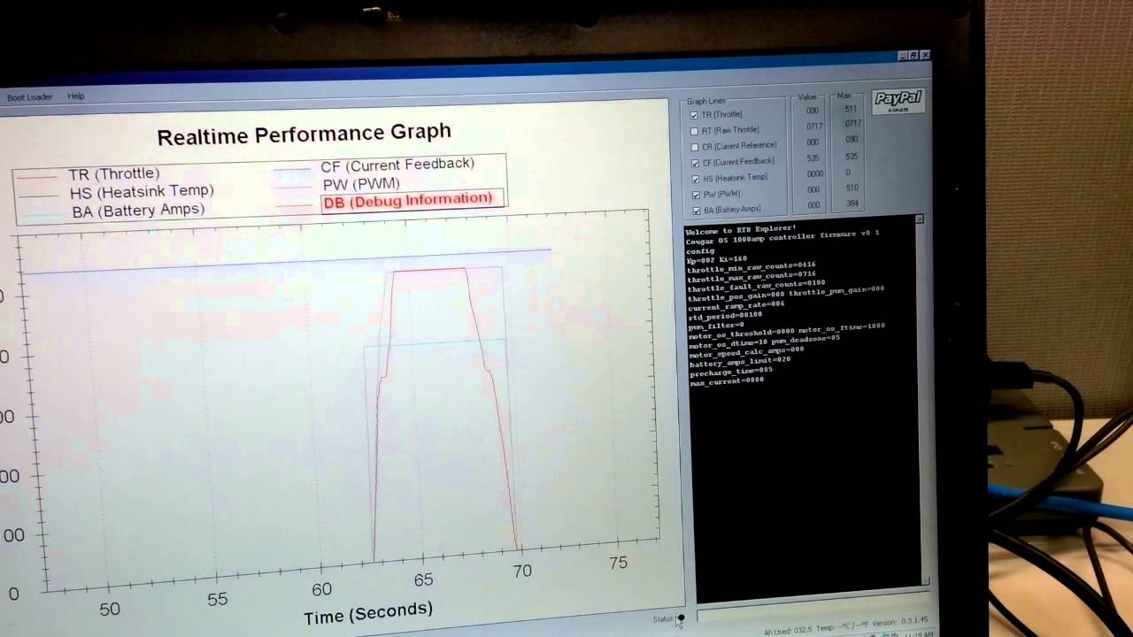Open Revolt EV Controller Bench Test 1 - YouTube