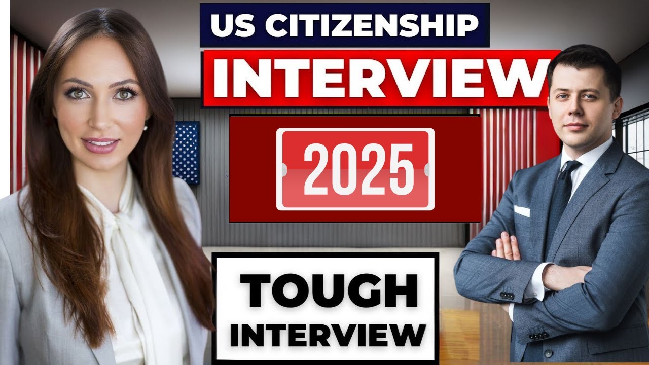 2025 New, Real Interview of U.S. Citizenship, Small talk, Full N-400 ...