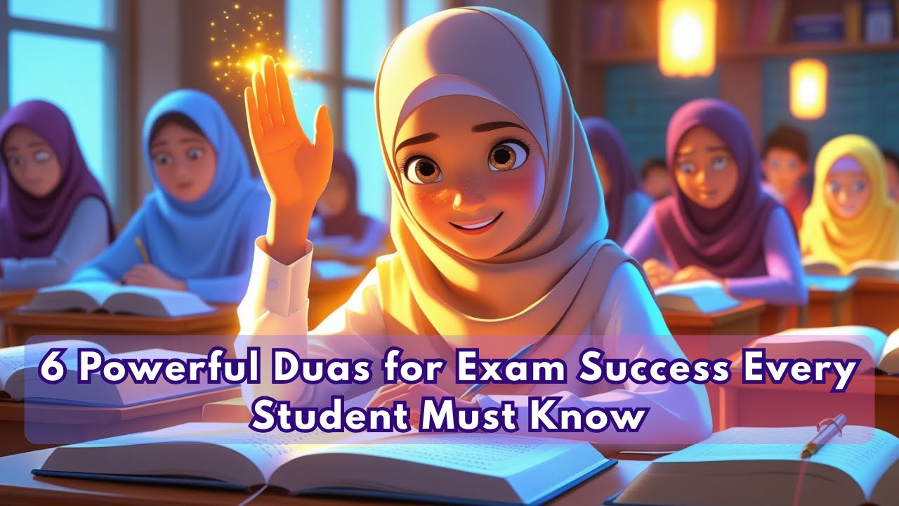 6 Powerful Duas for Exam Success and Memory | Islamic Reminder - YouTube