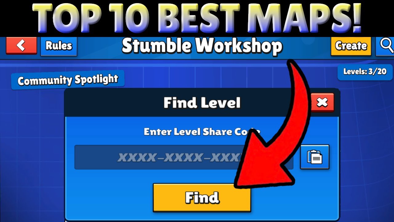 Stumble Guys Workshop Codes You Need to Try! - YouTube