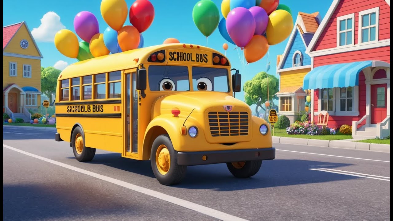 The Busy School Bus Song | Honk Honk! Let’s Go Learn and Play - YouTube