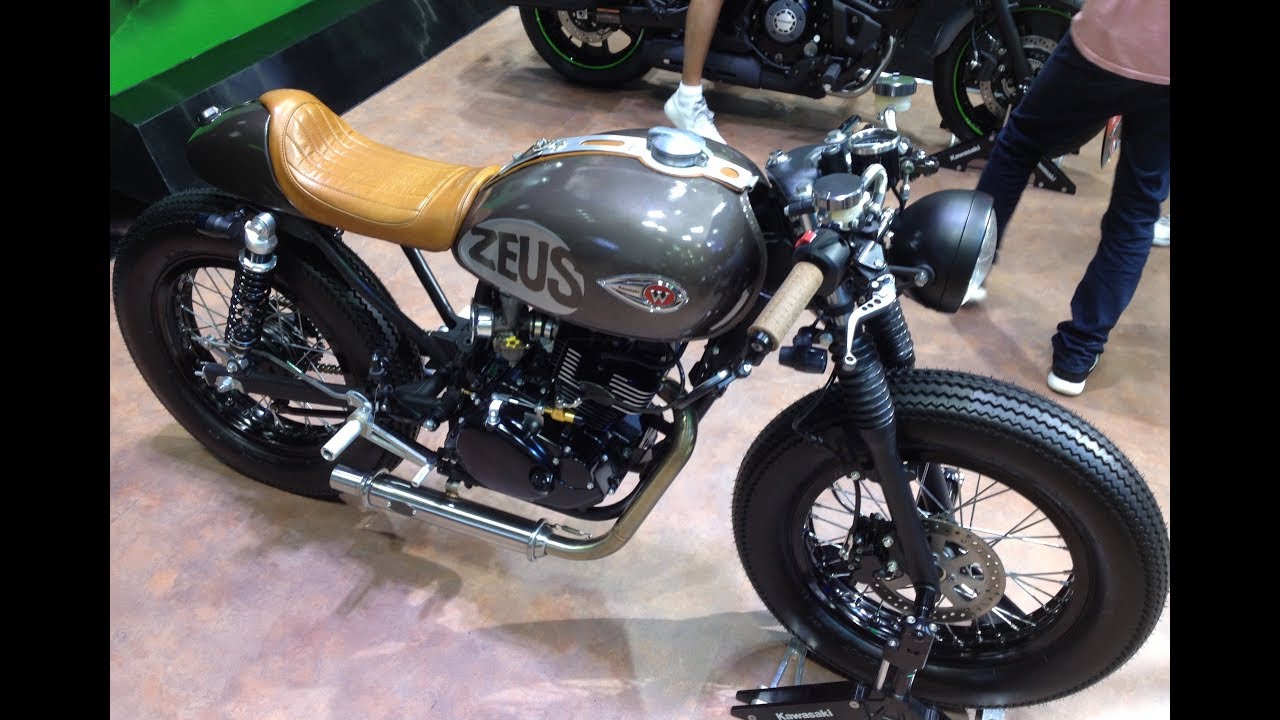 Kawasaki W175 by Zeus Customs Motorbike Competition Bangkok 10th BMF ...