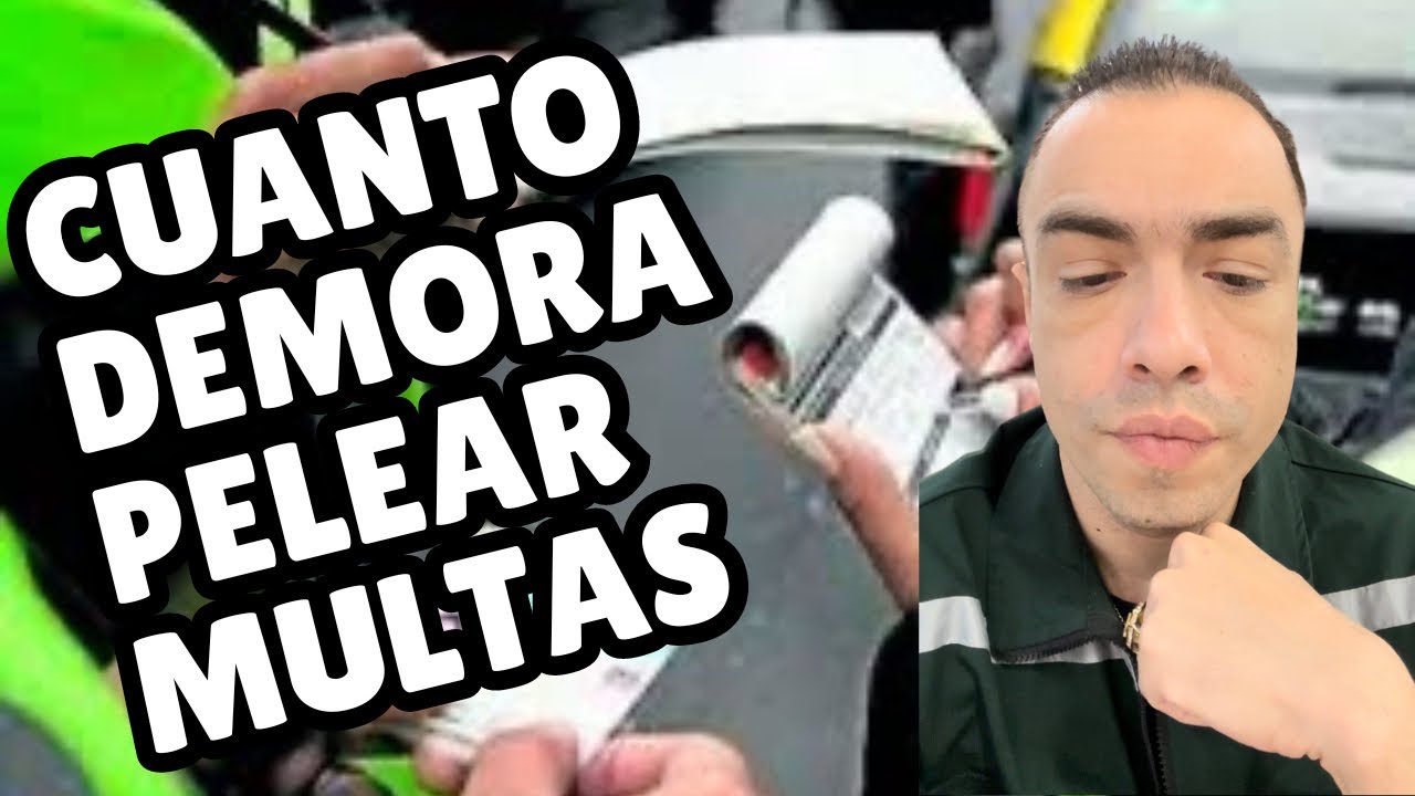 🔴 Cuanto demora pelear multas de tránsito. - YouTube