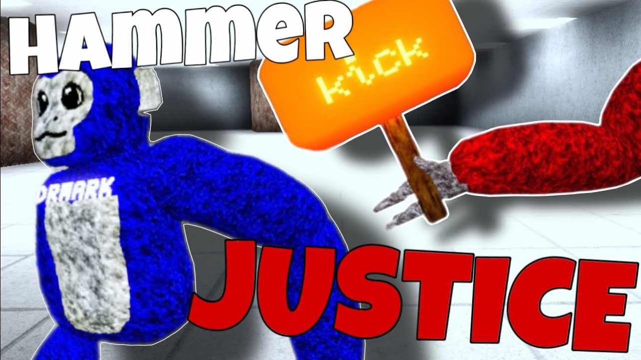 HAMMER JUSTICE in Scary Baboon - YouTube