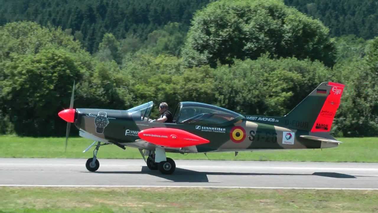 SIAI Marchetti SF-260 full size plus RC model - YouTube