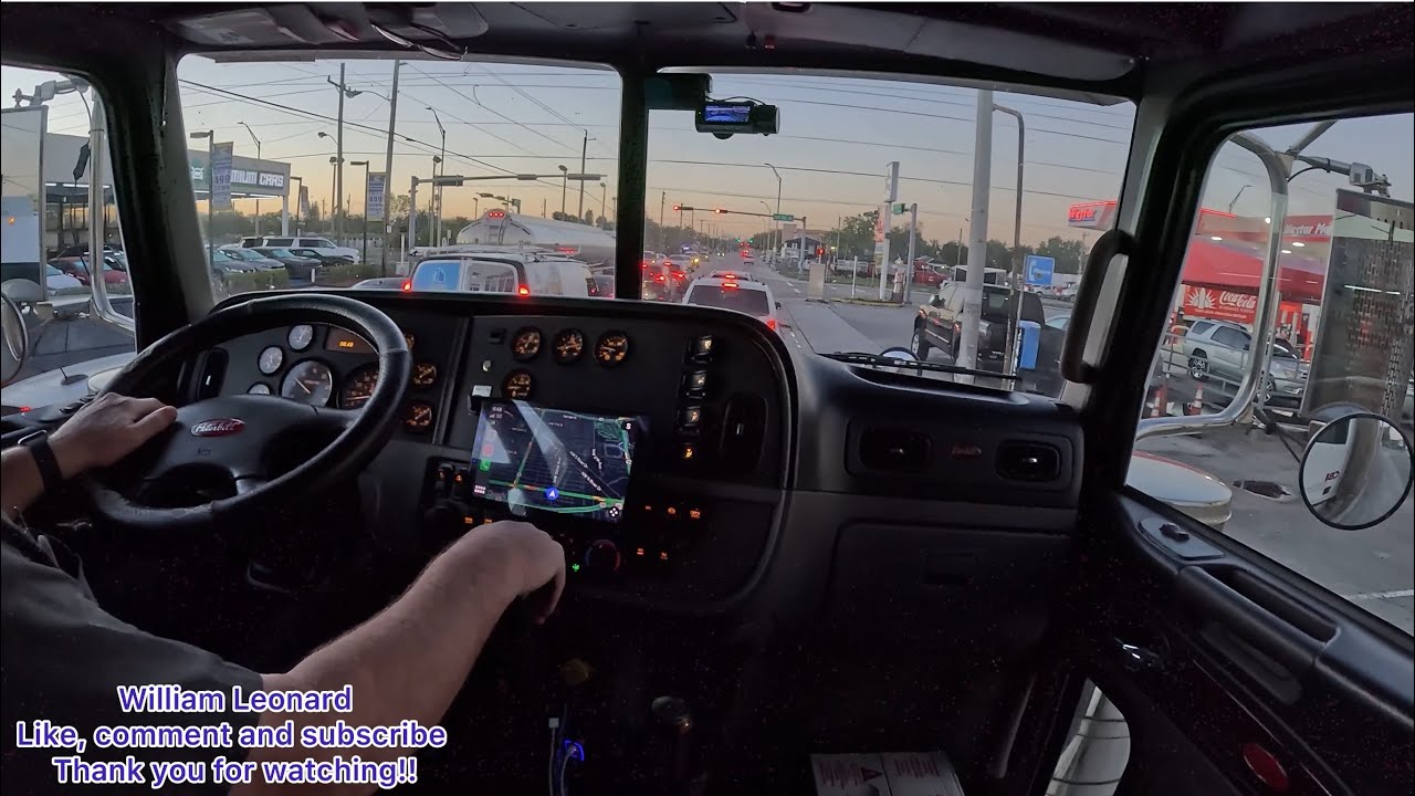 Part 1 true behind the scenes from a truck drivers point of view - YouTube