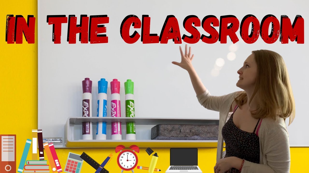 Classroom Vocabulary (Beginner English Level) - YouTube