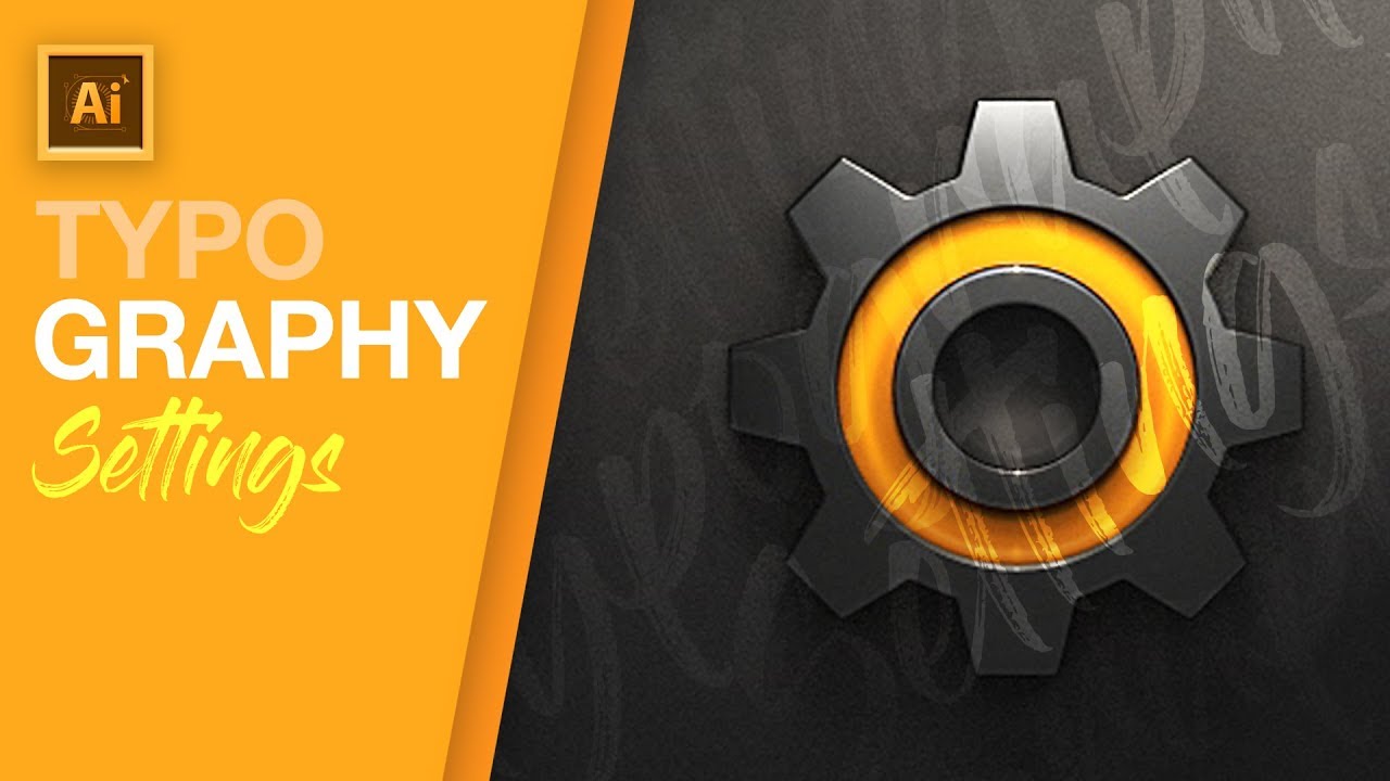6 Illustrator Typography Settings You DON’T USE - YouTube