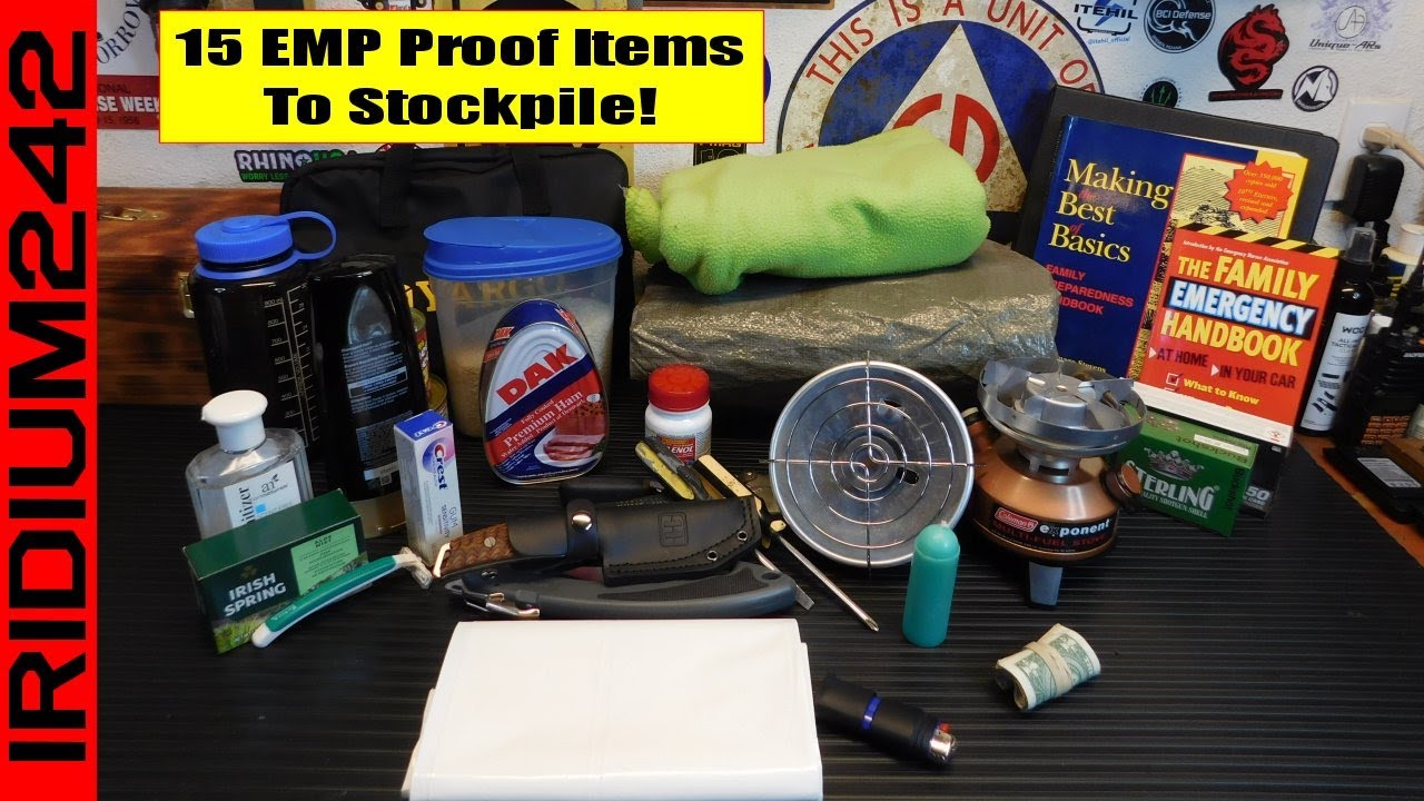 15 EMP Proof Prepping Items You Should Stockpile - YouTube