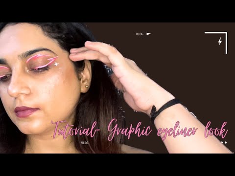 Tutorial-graphic eyeliner #eyelooktutorial #makeuptutorial - YouTube