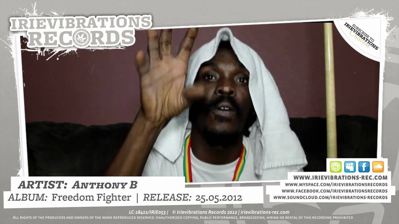 Anthony B - Freedom Fighter (Album Preview) - YouTube