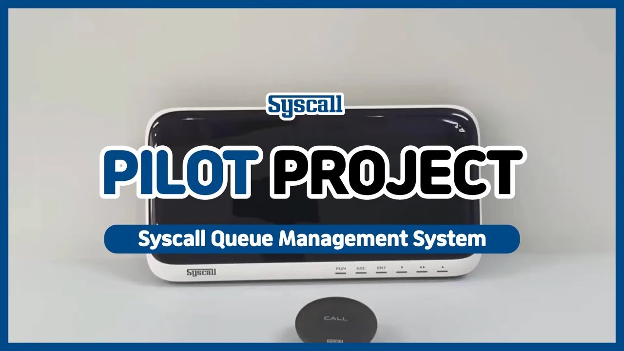 SYSCALL NEW Queue Management System - YouTube
