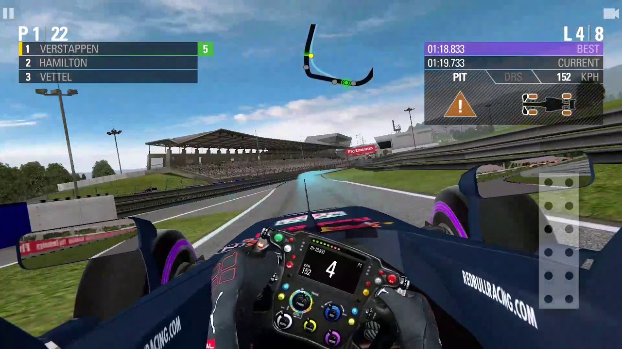 F1 2016 mobile AUSTRIA CIRCUIT season race play - YouTube