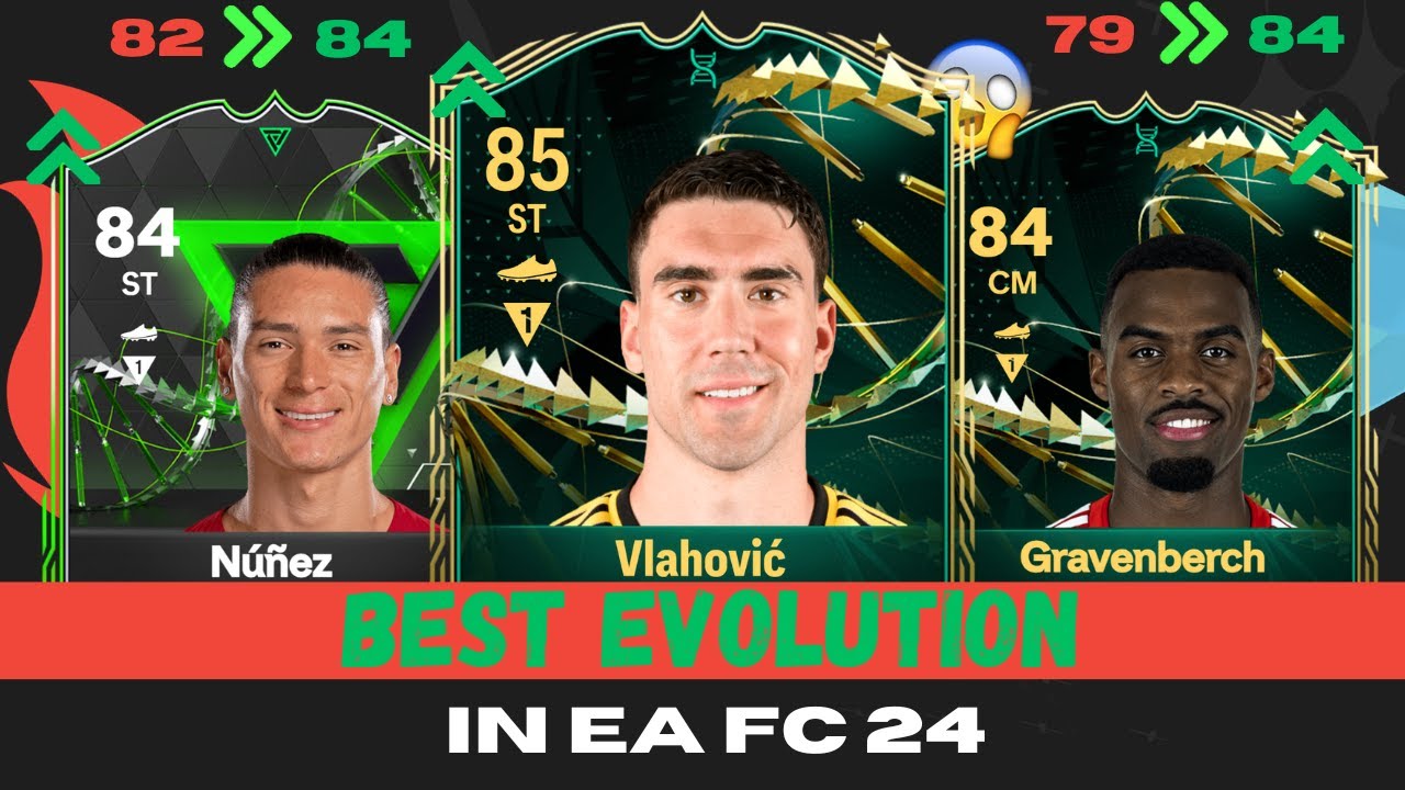 🤯 THE BEST EVOLUTION CARDS IN EAFC 24! 🔥 FC 24 Ultimate Team Evolution - YouTube