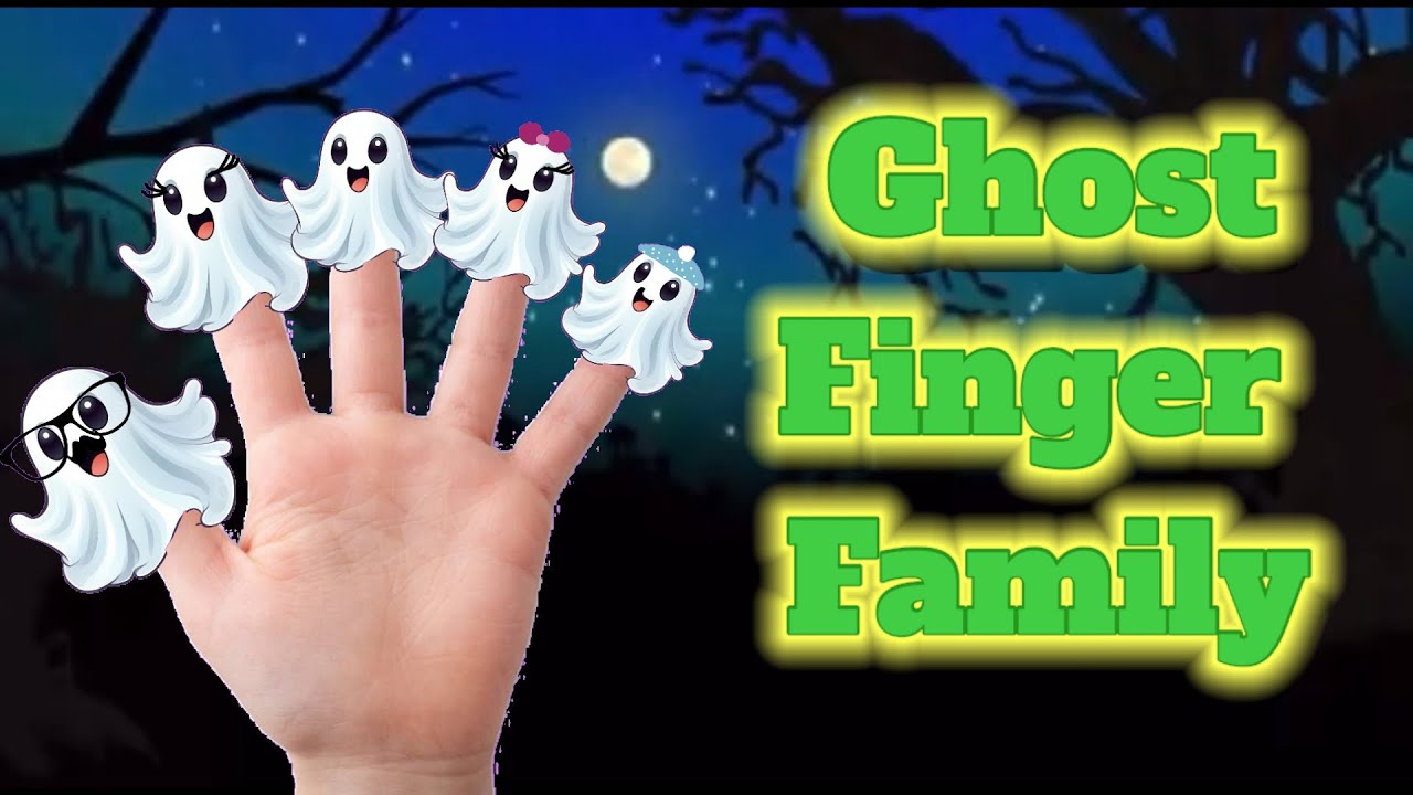 Ghost Finger Family - YouTube