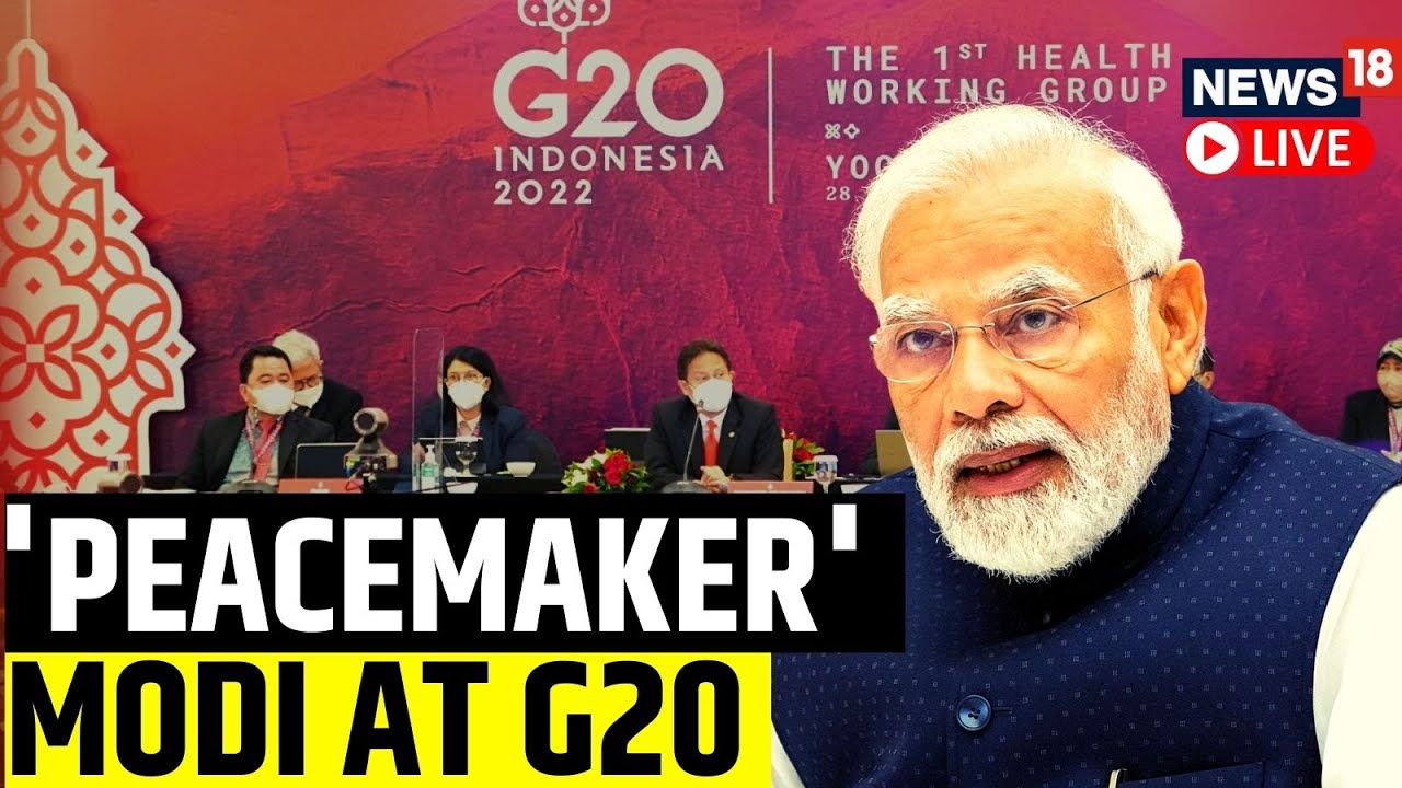 PM Modi G20 Summit Live | PM Modi Bats For Peace At G20 Summit | G20 ...