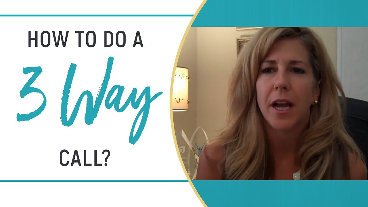 Network Marketing Tips How To Do A 3 Way Call? - YouTube
