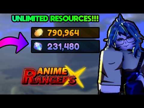 *BEST* GEM AND COIN AFK METHOD IN ANIME RANGERS X!!! UNLIMITED RESOURCES